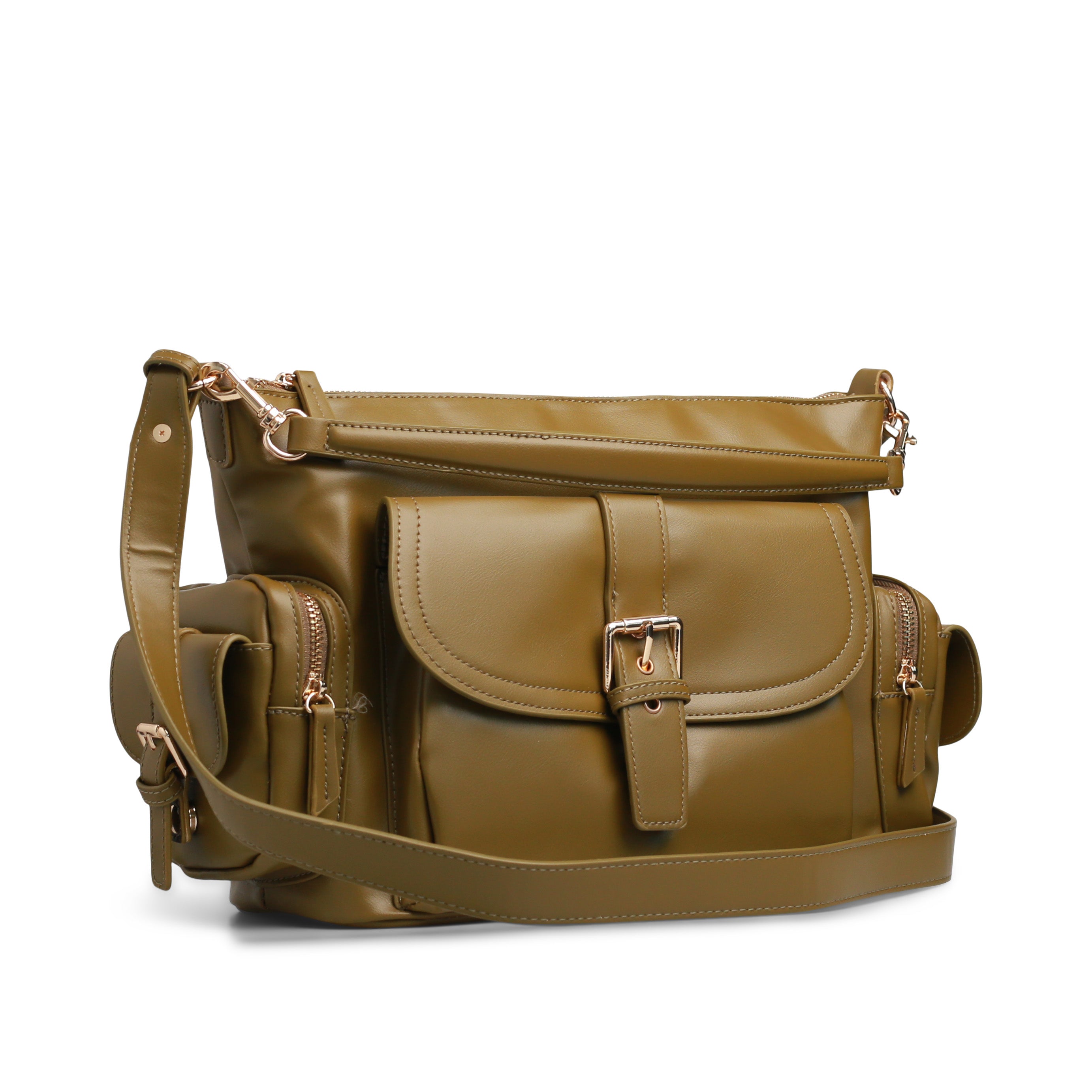 Bolsa satchel FOREST con bolsillos múltiples de imán – MADA
